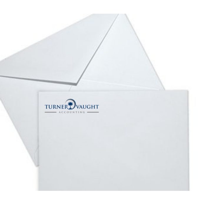 Fold Over Note Cards with Envelopes | Duplicates Ink